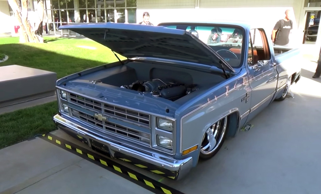 Slammed LS powered C10 Silverado has good looks for days - ChevyTV