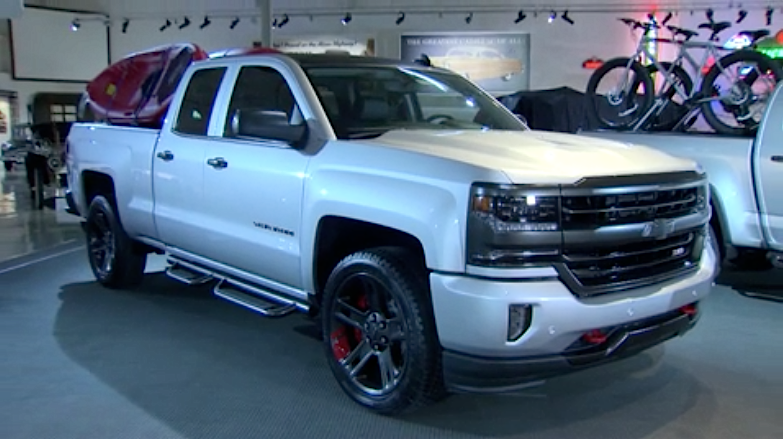 Silverado Redline shown ahead of Sema 2015 - ChevyTV