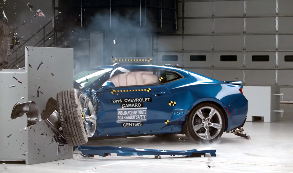 Camaro Fares Well In Latest Muscle Car Crash Tests - ChevyTV