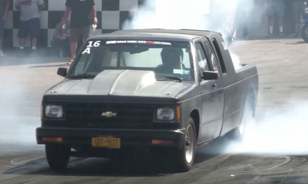 Mid-engined, Twin-turbo Chevy S10 is an Outrageous Drag Racer - ChevyTV