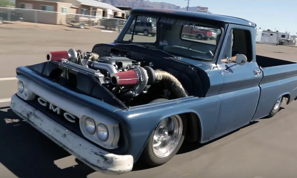 Vintage 1,000-hp Twin-Turbo GMC Is a Glorious Garage-Built Beast - ChevyTV