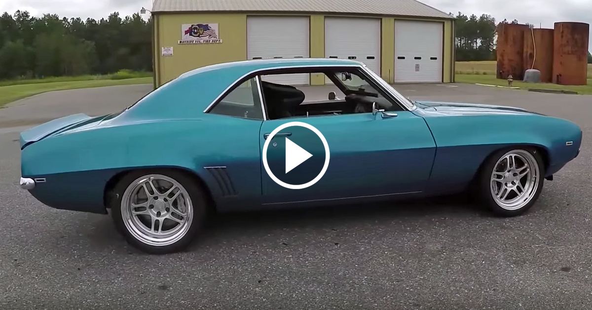 Take a ride in a 650HP LS3 69' Camaro from Detroit Speed - ChevyTV
